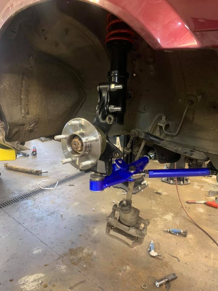 S13 Rear Coilover Mount Point